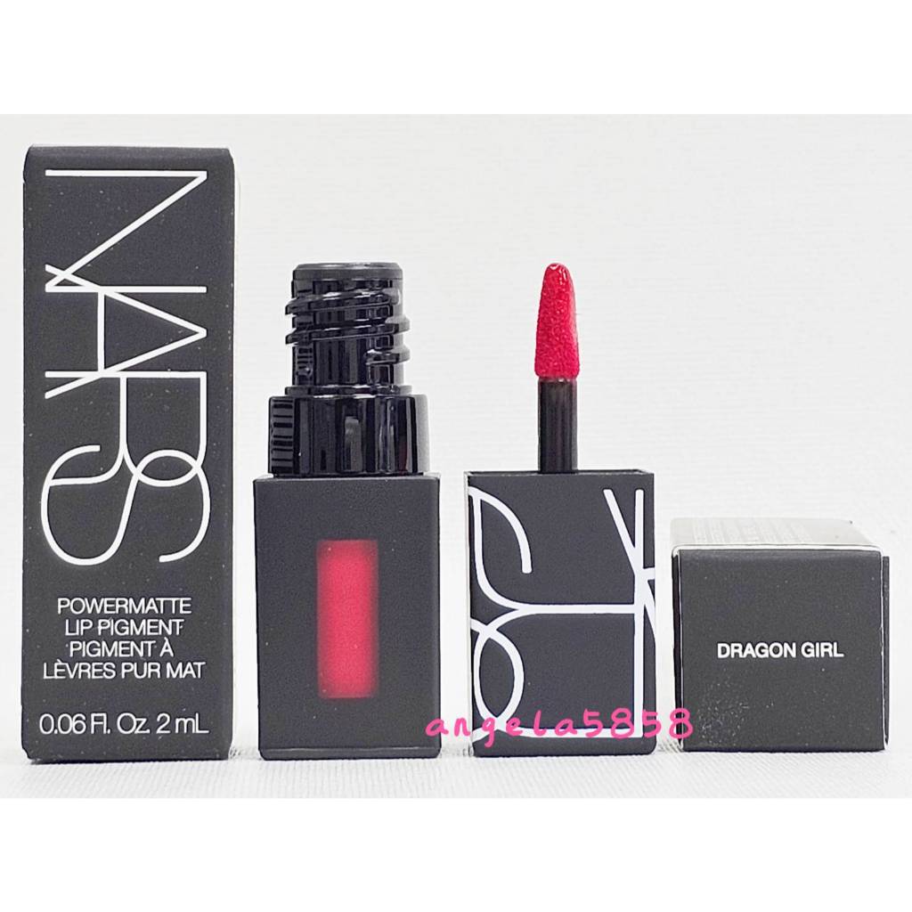 全新NARS 迷你特霧唇誘2ML~(精巧版)~#DRAGON GIRL火辣紅莓 ~百貨公司專櫃品~盒裝現貨 | 蝦皮購物