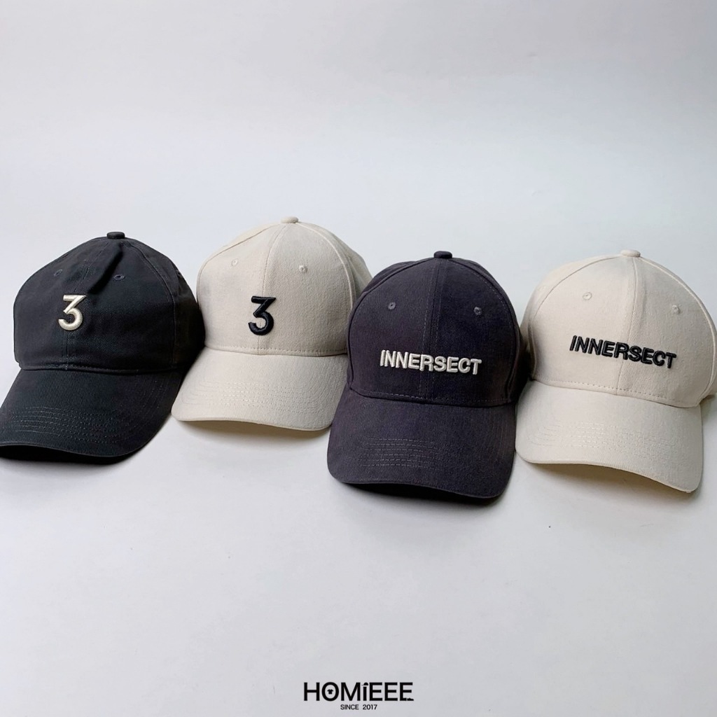 【Homieee】INNERSECT x Jerry Lorenzo 三生萬物 老帽 棒球帽 刺繡 LOGO 米白 碳灰 | 蝦皮購物