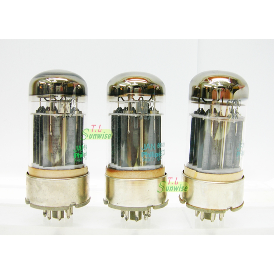中國 6N5P (NIB︽NO:6010 美國 PhilipsECG JAN 6080 WC 真空管 ( 6AS7 一只 | 蝦皮購物
