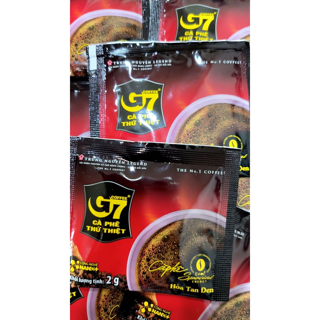 G7黑咖啡 (品嚐價) 3小包試喝價 2g/包 越南 咖啡 第一品牌 G7黑咖啡 ( 無糖、無奶精 ) G7 黑咖啡 | 蝦皮購物