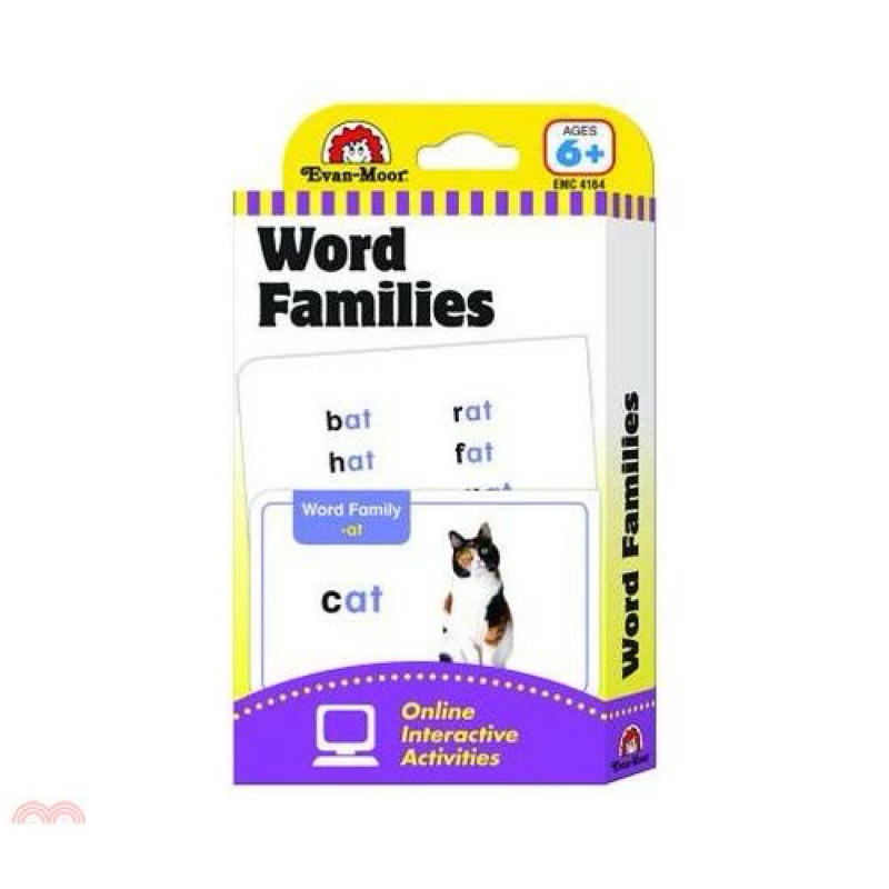 Learning Line Flashcards - Word Families | 蝦皮購物