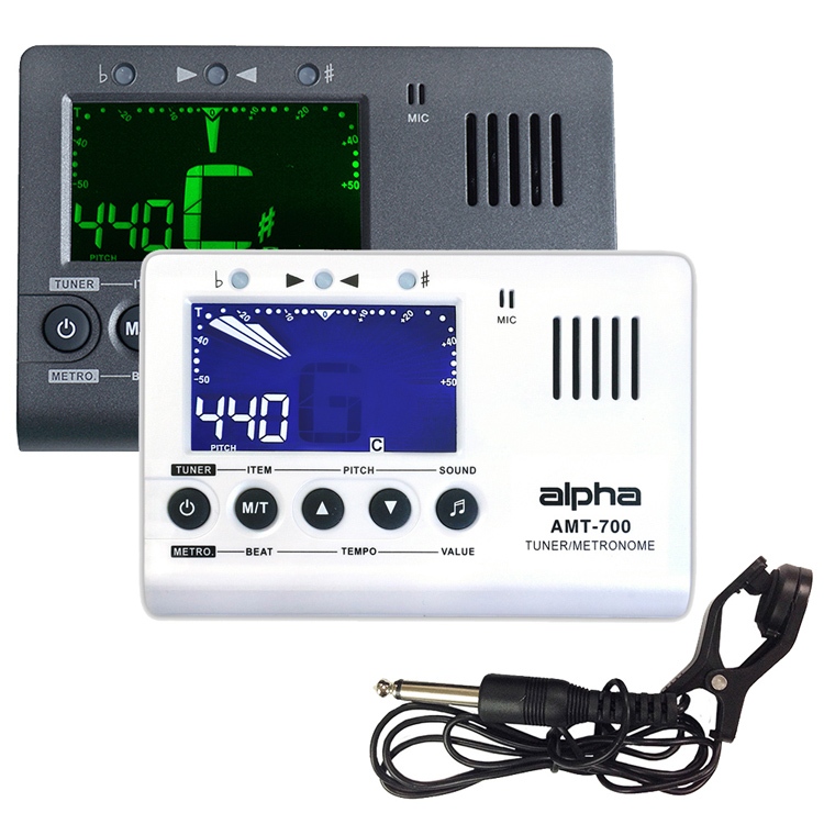 【約翰威克】Alpha AMT-700 調音節拍器 三合一 調音器 調音夾 節拍器 多功能 專業調音器 專業節拍器 | 蝦皮購物