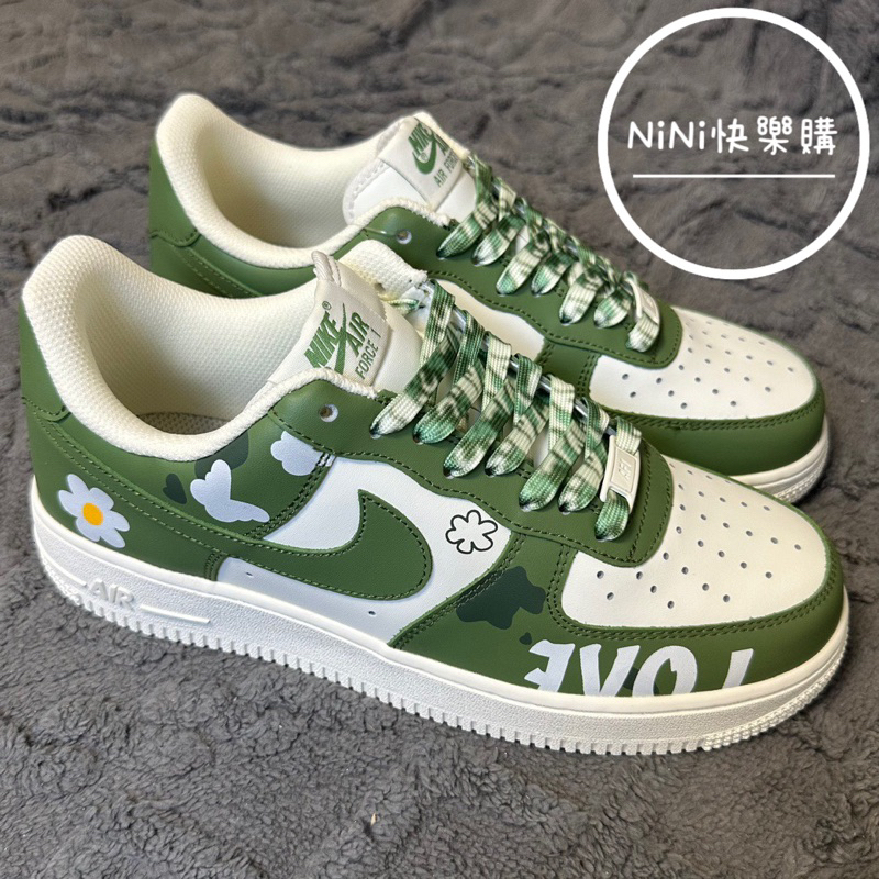 代購 下單前需確認庫存 獨家私人訂製款系列Nike AF1 Low Triple White野鶴製造復古運動鞋男女同款 | 蝦皮購物
