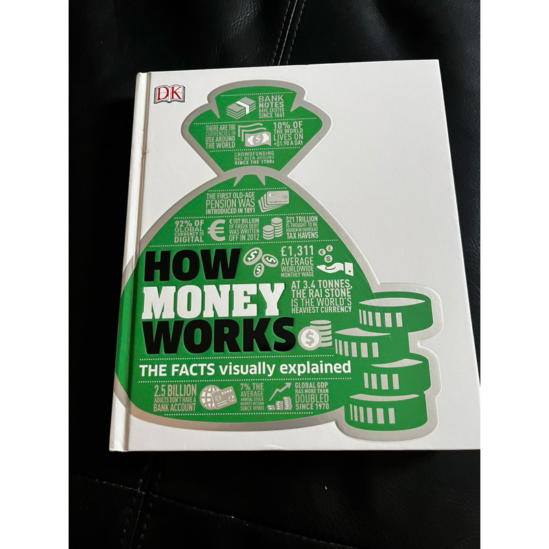 DK書籍：How Money Works基礎金融財經書、咖啡桌書｜精裝英文，只看一次 | 蝦皮購物