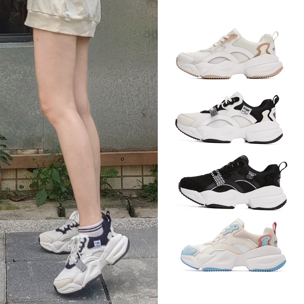 PONY NS501 潮流老爹鞋 厚底鞋 中性款-女鞋-男鞋-多色任選 (輕量Q彈大底) | 蝦皮購物