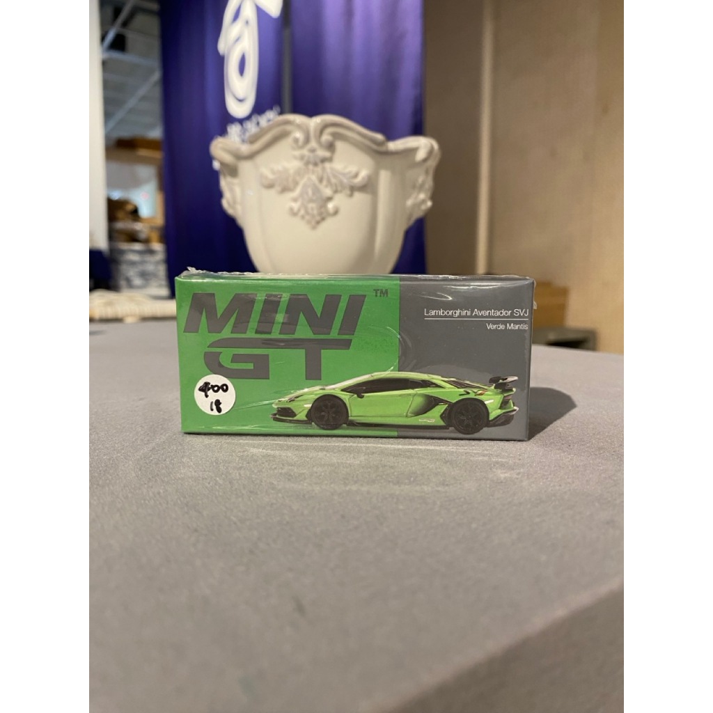 MiniGT Lamborghini Aventador SVJ Verde Mantis | 蝦皮購物