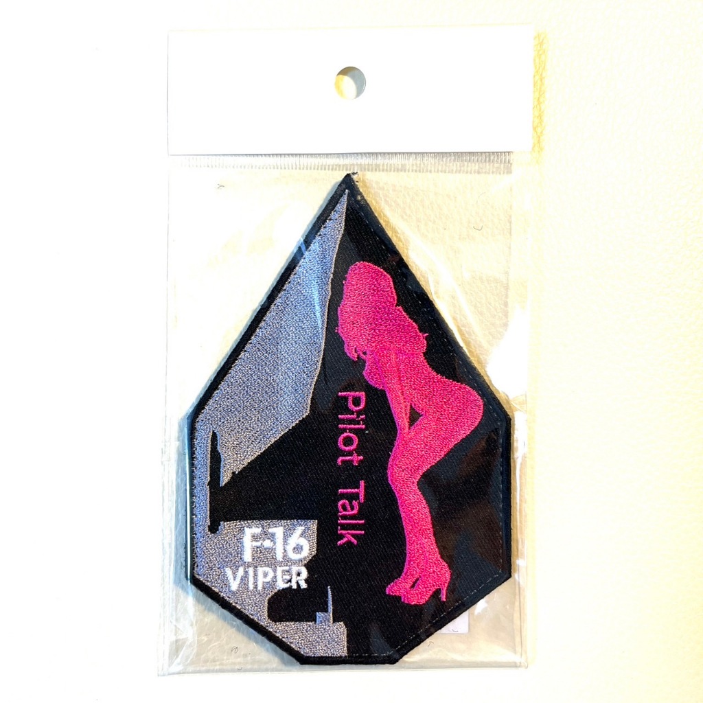 RBF現貨 F-16 PILOT TALK PATCH 臂章 ARM-PTF16 | 蝦皮購物