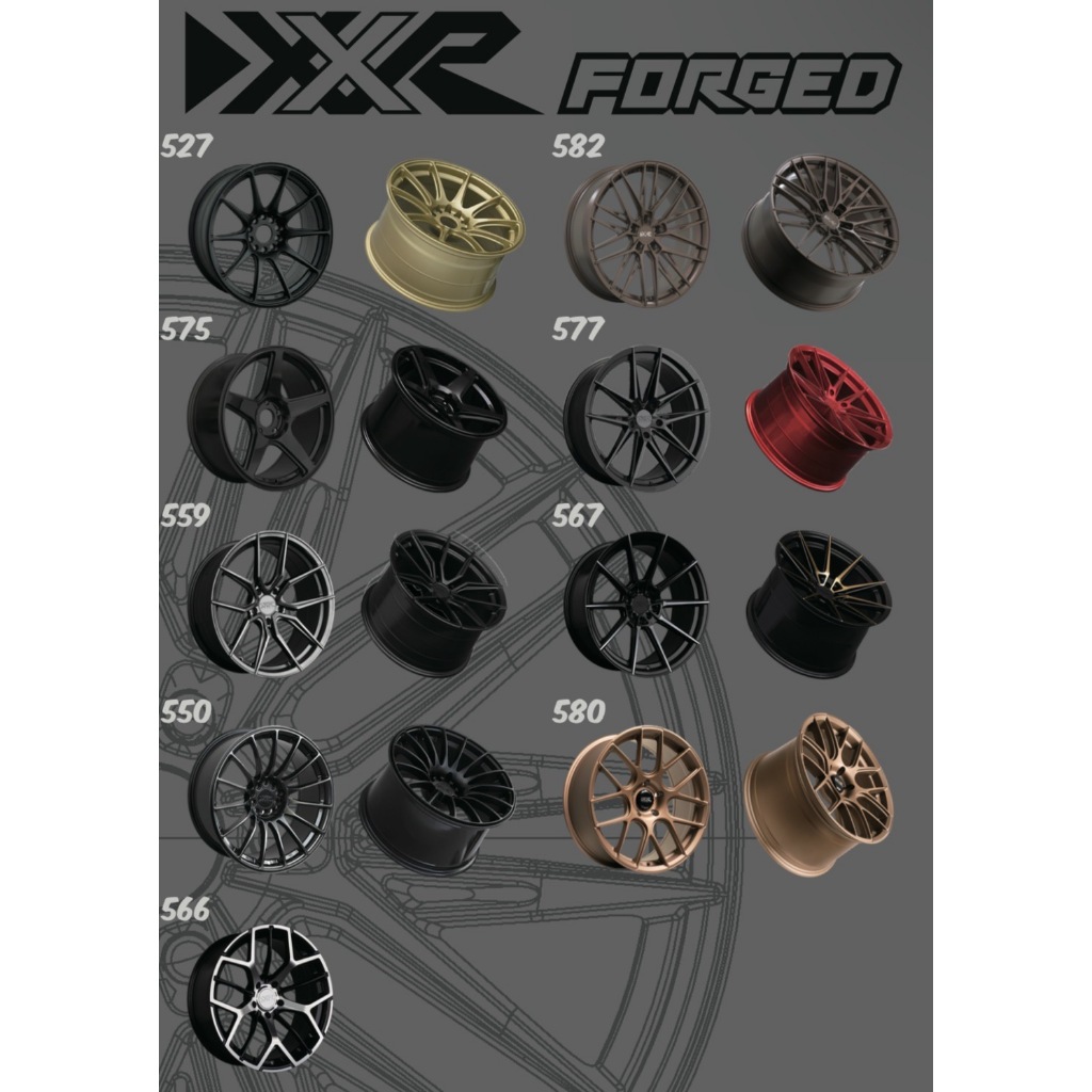 土城輪胎王 XXR 鍛造鋁圈 5/100 5/108 5/112 5/114.3 5/120 | 蝦皮購物