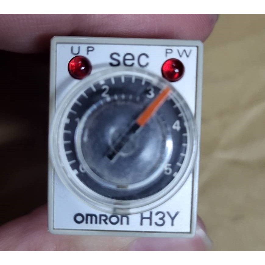 OMRON歐姆龍TIMER計時器 H3Y-2 H3Y-2-C AC220V/100 DC24V/12V 私密庫存 | 蝦皮購物