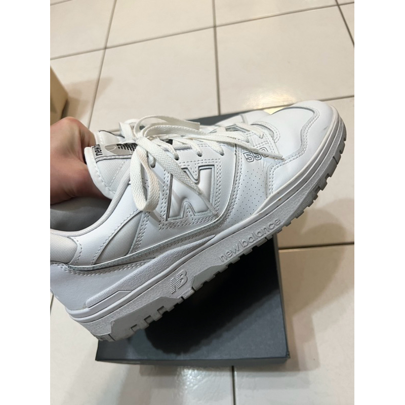 極新二手 New Balance NB550 復古鞋 白灰色BB550PB1 尺寸us10.5 | 蝦皮購物