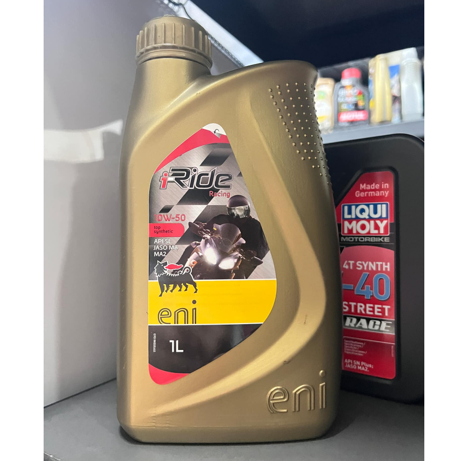 【油品味】eni i-Ride racing 4T 10W50 10W-50 MA2 阿吉普 機車機油 | 蝦皮購物