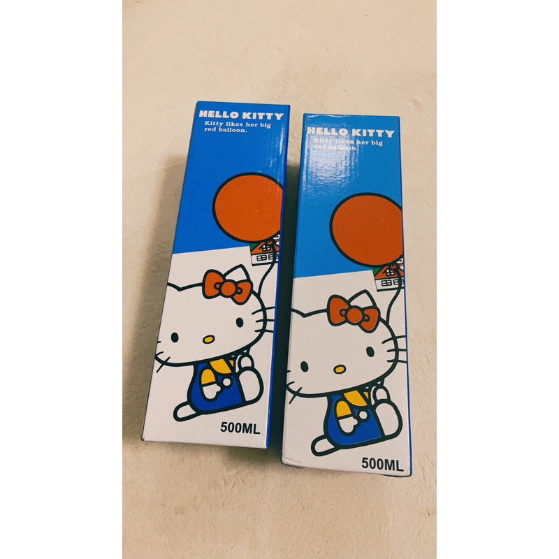 三麗鷗 hello kitty 500ml 彈跳漸層保溫瓶 正版雷標 外盒微損 不介意下標 | 蝦皮購物