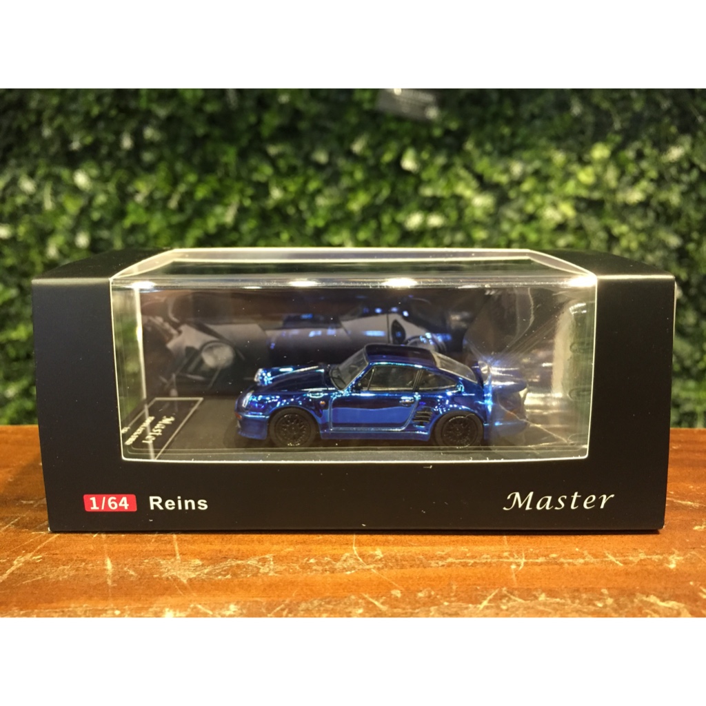1/64 Master Porsche 911 (930) Turbo Chrome Blue【MGM】 | 蝦皮購物