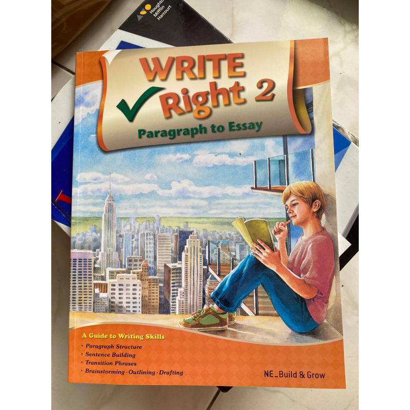 Write Right 2/ paragraph to Essay 美國中小學使用的寫作教材/二手保存良好 | 蝦皮購物