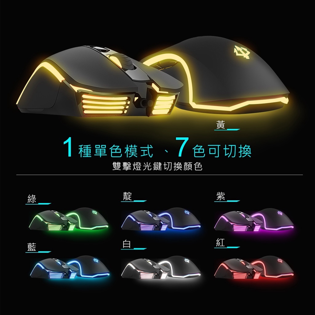 【POJUN J01台灣公司貨】電競滑鼠 RGB滑鼠 鼠標 遊戲滑鼠 滑鼠 有線滑鼠 巨集滑鼠 人體工學滑鼠 | 蝦皮購物