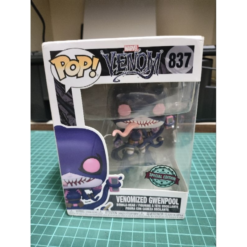 Funko POP 837 猛毒系列 漫威 死侍關 Venomized Gwenpool 公仔 收藏 代理版 | 蝦皮購物