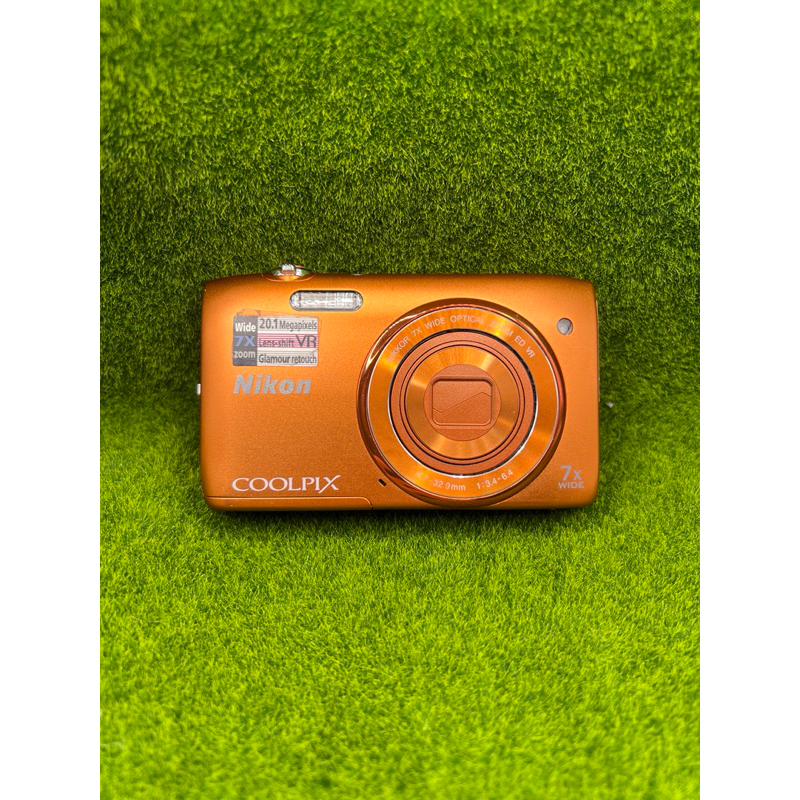 Nikon CoolPix S3500復古CCD數位卡片相機橘| 蝦皮購物 Nikon CoolPix S3500復古CCD數位卡片相機橘| 蝦皮購物