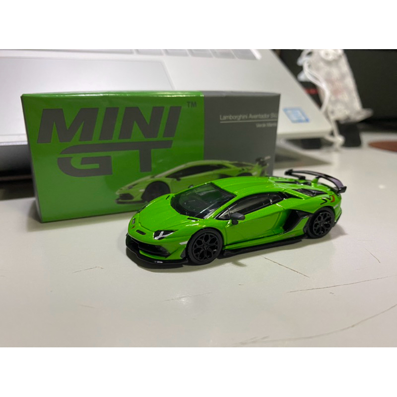 MINI GT 391 Lamborghini Aventador SVJ Verde Mantis 綠 | 蝦皮購物