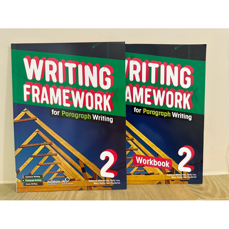 Writing Framework for Paragraph Writing 2 + workbook 英文寫作 作文 | 蝦皮購物