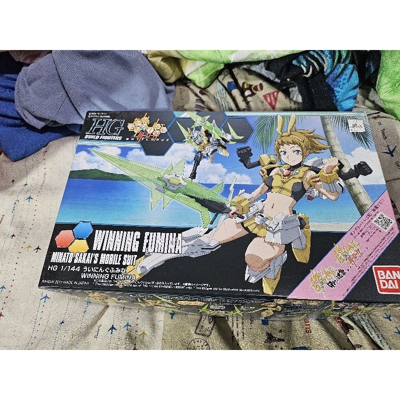 HG 1/144 鋼彈創鬥者 BATTLOGUE WINNING FUMINA 文奈 | 蝦皮購物