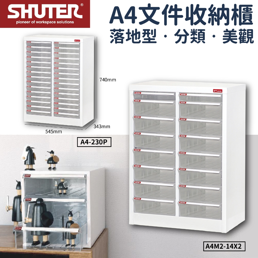 老張x樹德 A4-230P/A4M2-14X2 A4文件櫃 資料櫃 辦公櫃 可換抽屜 客製抽屜 鋼板資料櫃 台灣製 | 蝦皮購物