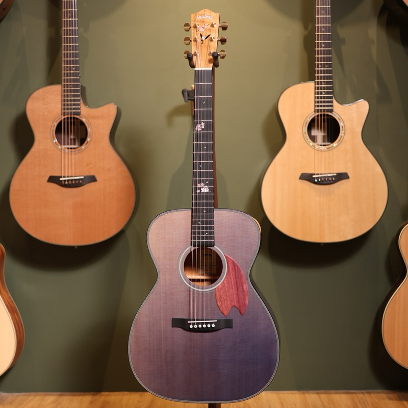 【諾亞樂器】全新 Headway HF-SAKURA SUMMER’24 SF,S/STD 西卡雲杉面板 櫻花木側背板 | 蝦皮購物