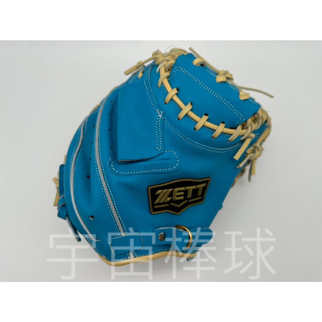 ※宇宙棒球※ZETT 2025新款 555系列 棒壘球牛裏手套 33吋 捕手用 馬卡龍藍 BPGT-55512 | 蝦皮購物