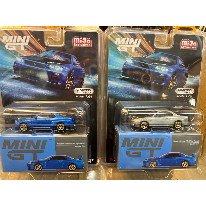 =天星王號= MINI GT #531 日產Nissan Skyline GT-R R34 Top 灣岸 | 蝦皮購物