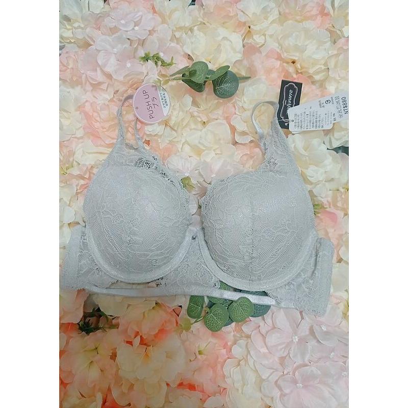 【轉售日本專櫃】ai 轉售5235-13蕾絲75C=34C單內衣(CG灰) | 蝦皮購物