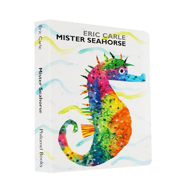 Mister Seahorse 海馬先生 Eric Carle硬頁美感透視書繪本 | 蝦皮購物