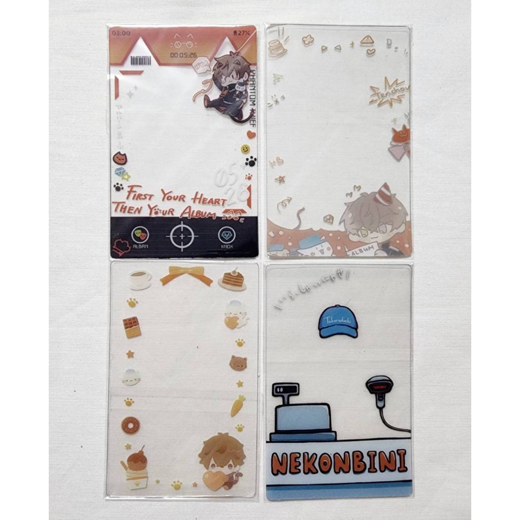 Nijisanji EN 彩虹社 Noctyx Alban Knox 同人Q版透卡組 | 蝦皮購物