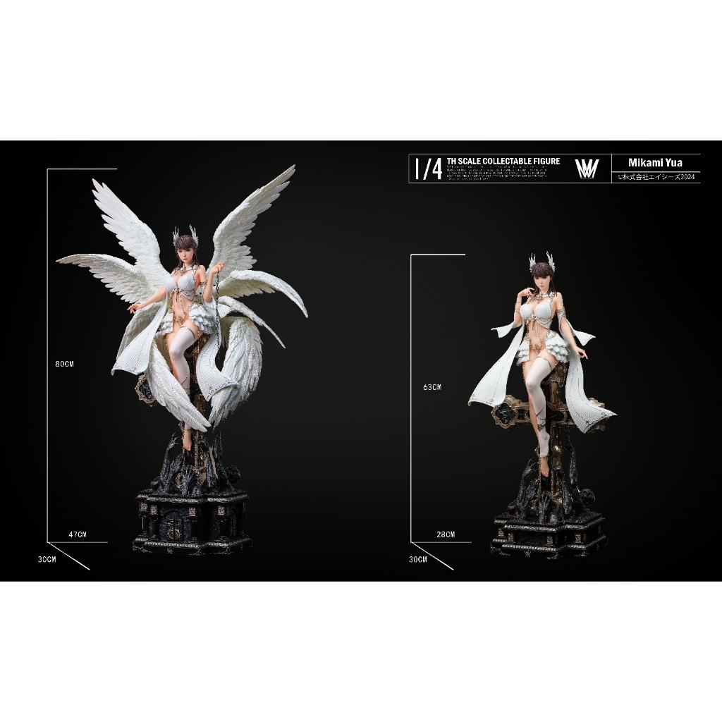 Max Milk Studio 1/4 正版授權 異世幻想 第二彈 天使 三上悠亞 普通版/豪華版 | 蝦皮購物