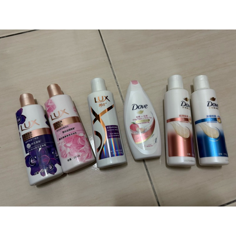 多芬Dove/麗仕Lux/淨 系列 沐浴乳 洗髮乳200ml | 蝦皮購物