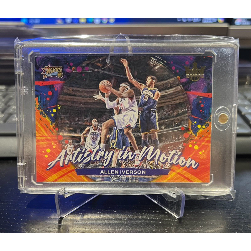 Allen Iverson court kings 油畫球衣卡 球卡戰神 得分王 艾佛森 NBA名人堂 特殊卡 | 蝦皮購物