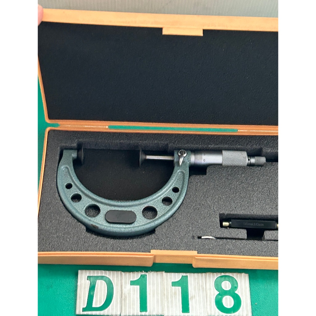【有中-日本外匯品】三豐 Mitutoyo 123-115 盤型外徑測微器/分厘卡 50-75/0.01mm{D118} | 蝦皮購物