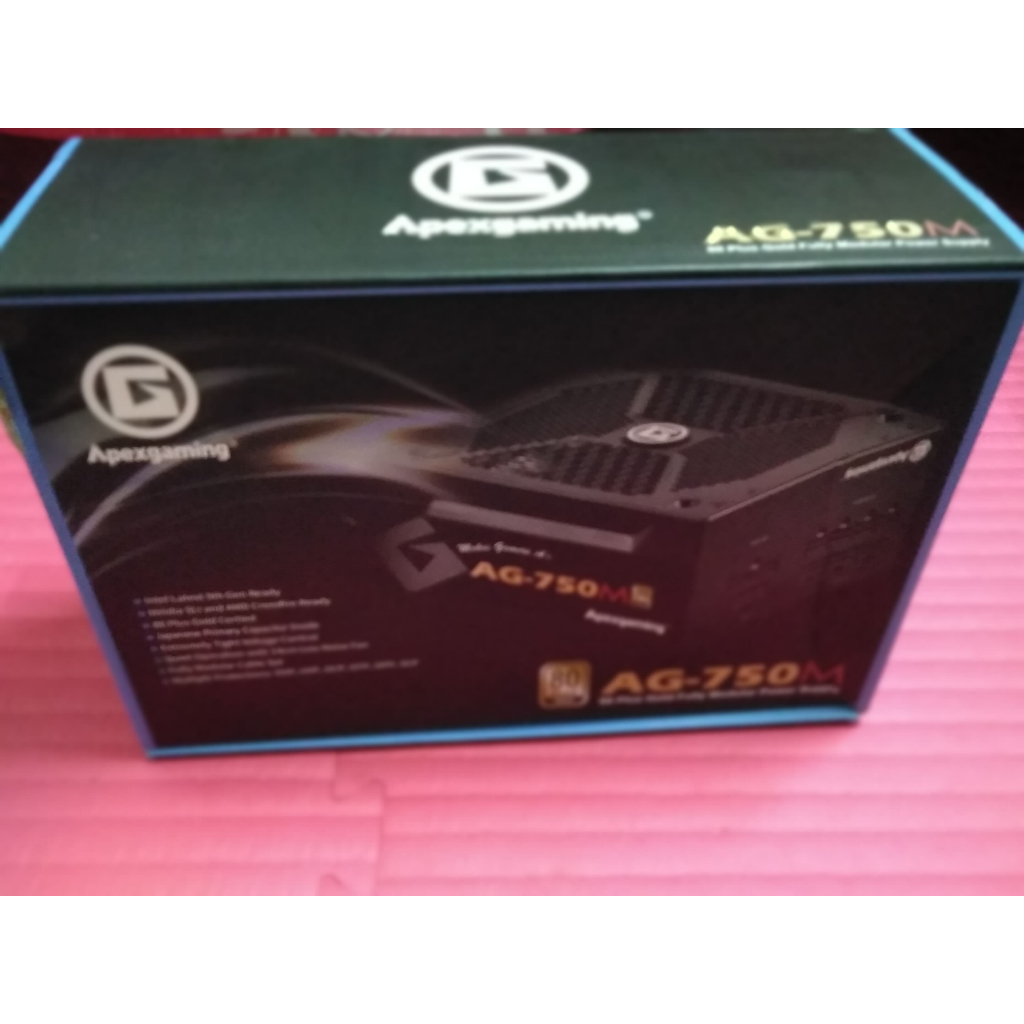 新品 Apexgaming 美商艾湃 AG-750M 金牌 全模組 750W 電源 日系電容 電供 10年 AG750M | 蝦皮購物
