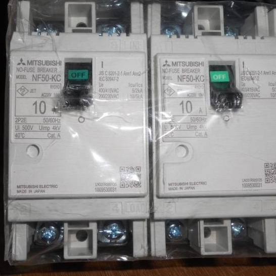 日本三菱 無熔絲開關NFB BH 馬達型 軌道型NF30-KC NF50-KC NF30-FHU 2P 5-50A | 蝦皮購物
