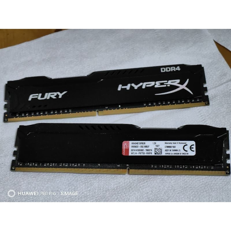 金士頓kingstone fury HyperX DDR4 8G*2 16G超頻記憶體 | 蝦皮購物