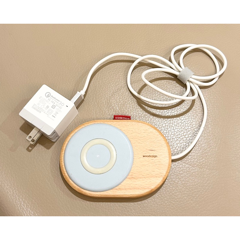 二手 PROBOX 無線充電板 北歐風 木頭木質 HA9-15W充電盤 (含QC 3.0 充電頭) 快充組 快速充電器 | 蝦皮購物