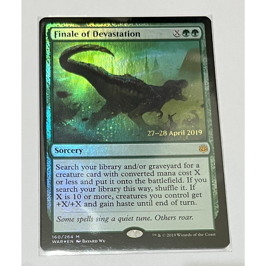 MTG 魔法風雲會 Finale of Devastation 幻滅終時 War of the Spark Promos | 蝦皮購物