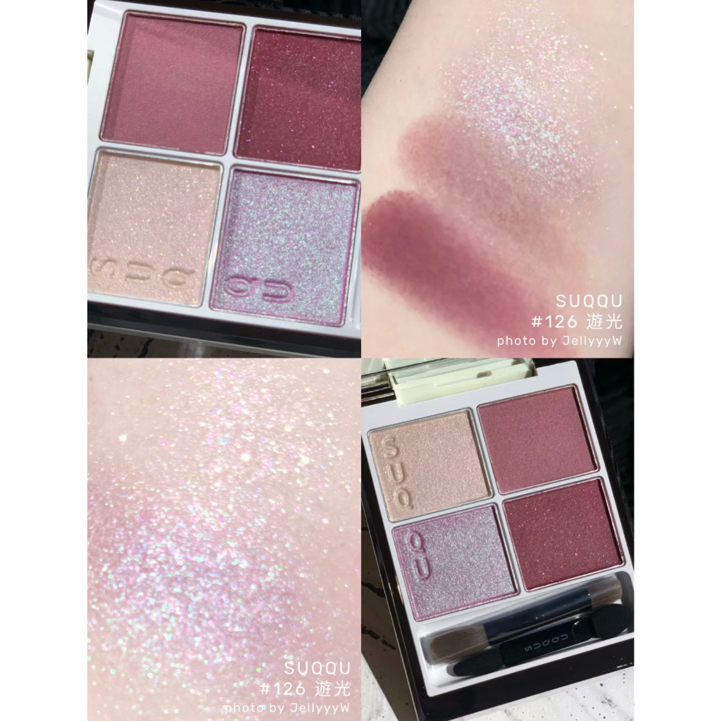 【M's】 SUQQU 141 140 雅空 晶采盈緻眼彩盤 眼影 眼影蜜 晶采艷光眼彩蜜 四色眼影 單色眼影 | 蝦皮購物