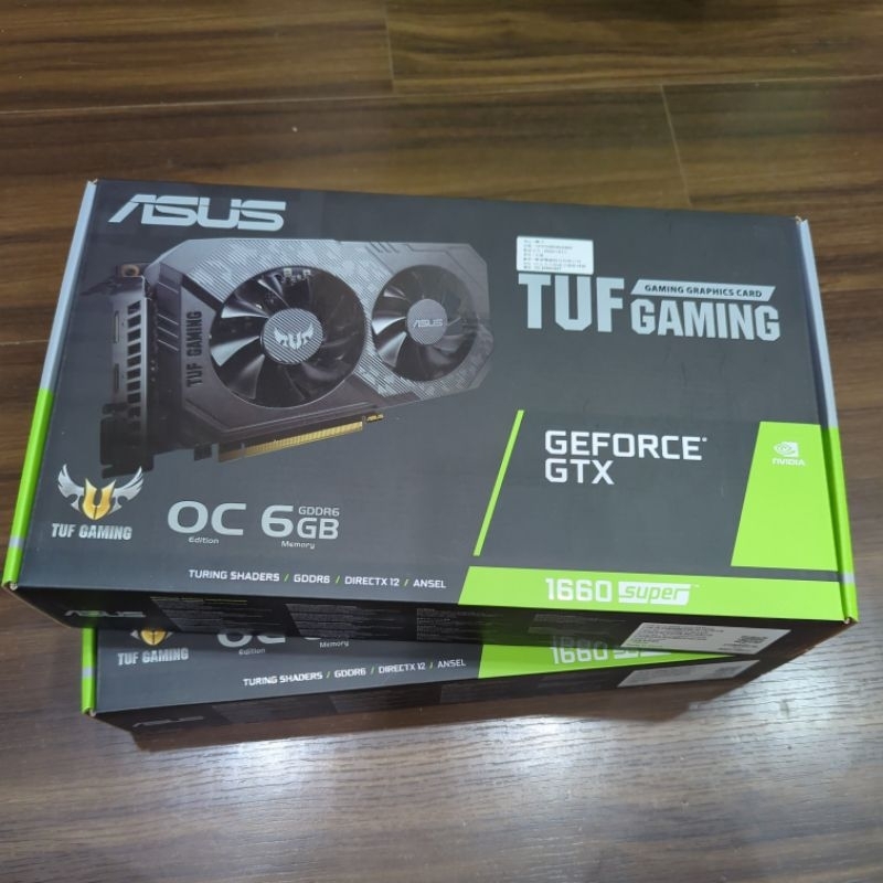 ASUS華碩 TUF 1660s super 顯卡 有盒 九成新 | 蝦皮購物