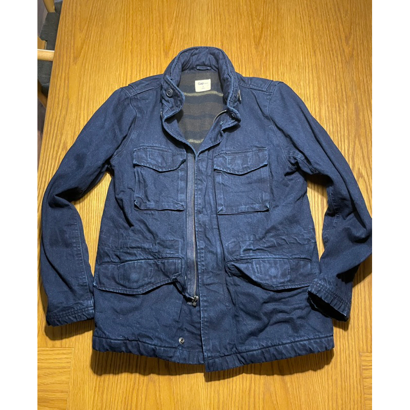 GAP絕版丹寧M65軍裝外套 | 蝦皮購物