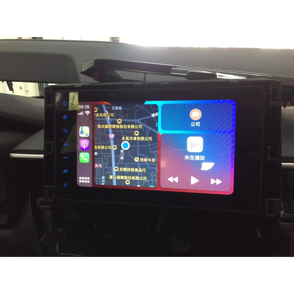 明耀汽車~豐田 PRIUS C 原廠CARMAX 七吋音響加裝CARPLAY/ANDROID AUTO | 蝦皮購物