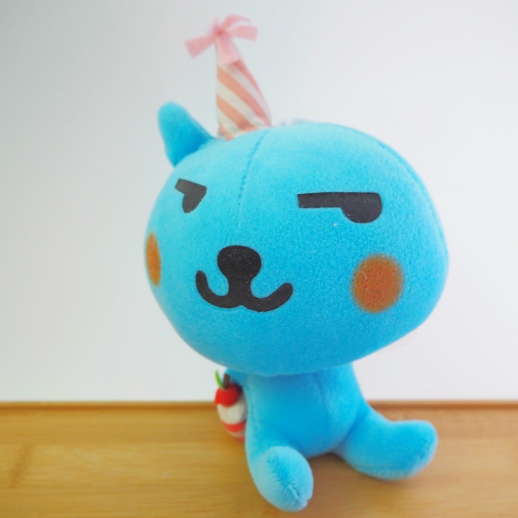 全新 2005年 qoo 有種果汁真好喝 藍色 布偶 懷舊 早期老物品味童趣收藏 | 蝦皮購物