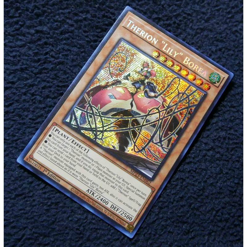 正版遊戲王 MP23-EN062 美英1刷 半鑽 獸機神 "百合" 白羊X1(M/NM)=DIFO-JP006 | 蝦皮購物