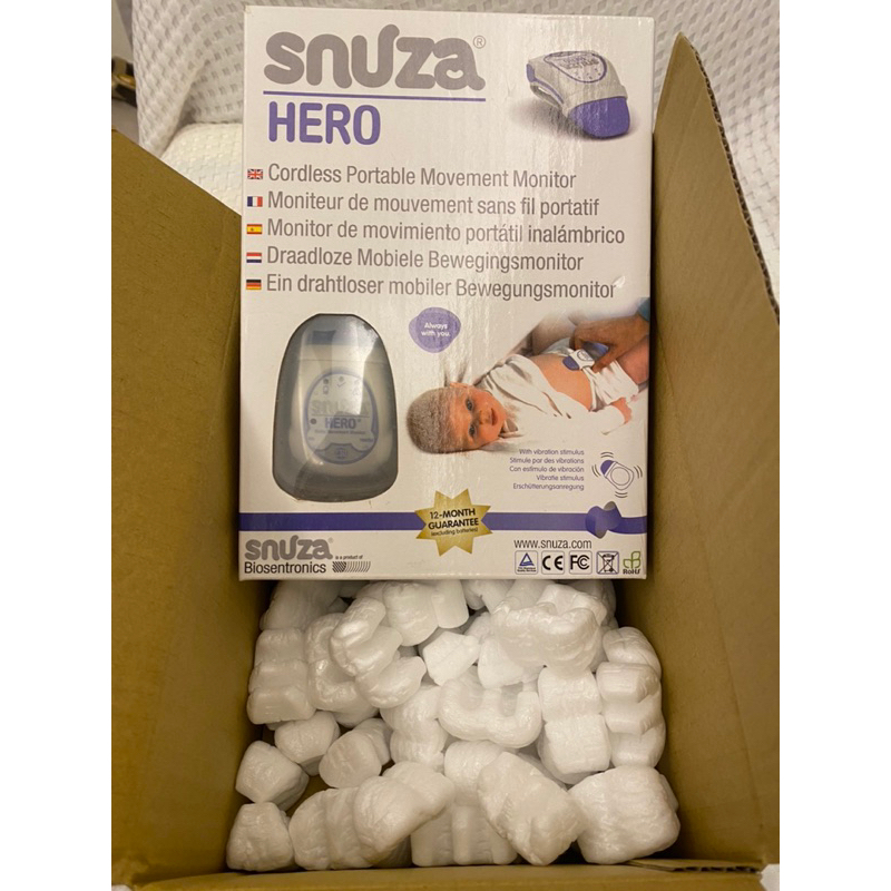 snuza hero 全新嬰兒呼吸動態監測器 | 蝦皮購物