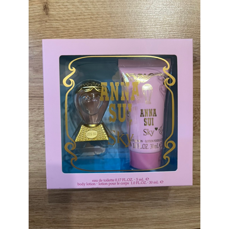 anna sui 綺幻飛行浪漫香氛組(淡香水5ml+身體乳30ml) | 蝦皮購物