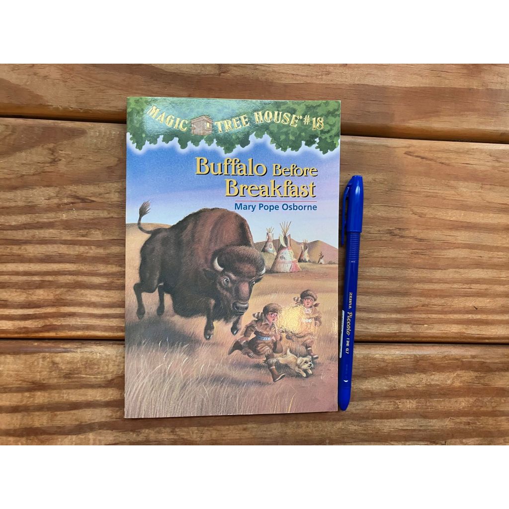 Magic Tree House #18: Buffalo Before Breakfast 神奇樹屋【草原主題】 | 蝦皮購物