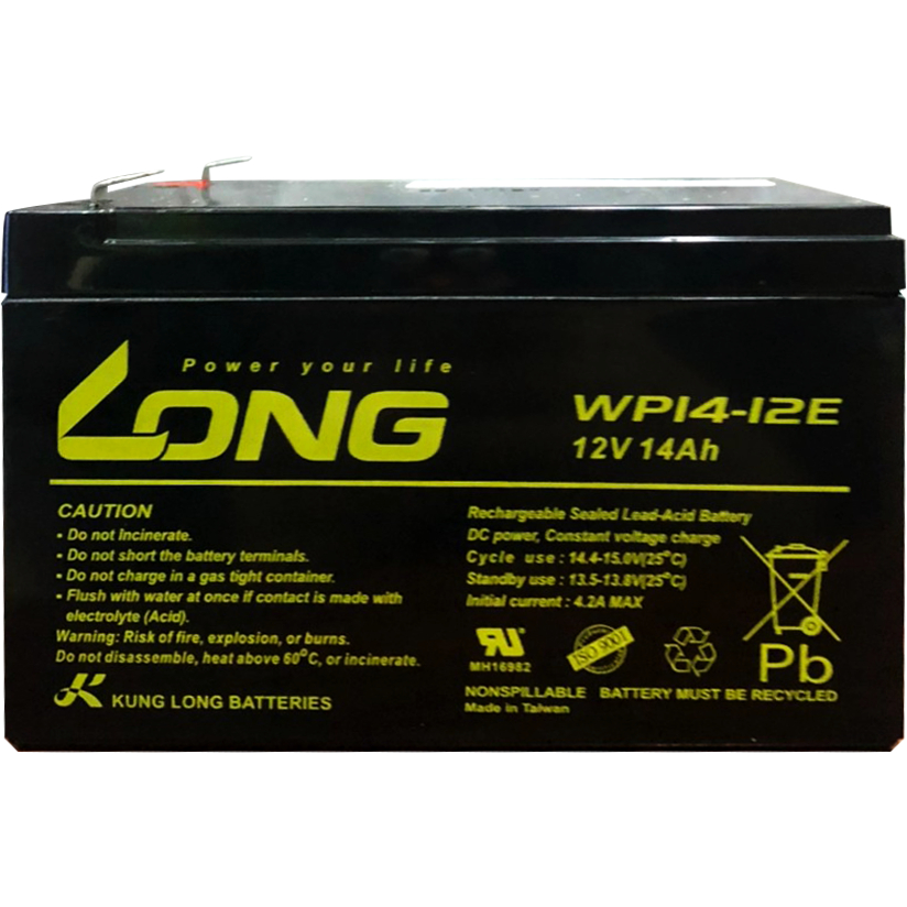 現貨秒出【WP14-12】12V14AH 勁豹電池 電動車 NP電池 WP12-12 12V12AH 加強 電瓶 廣隆 | 蝦皮購物